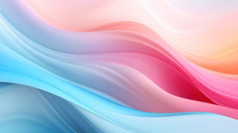 Soft Abstract Colorful Background for UI Design AI Generated Stock ...