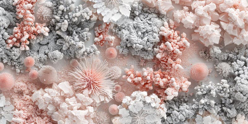 Soft Abstract Floral Patterns with Gentle Colors Creating a Dreamy and ...