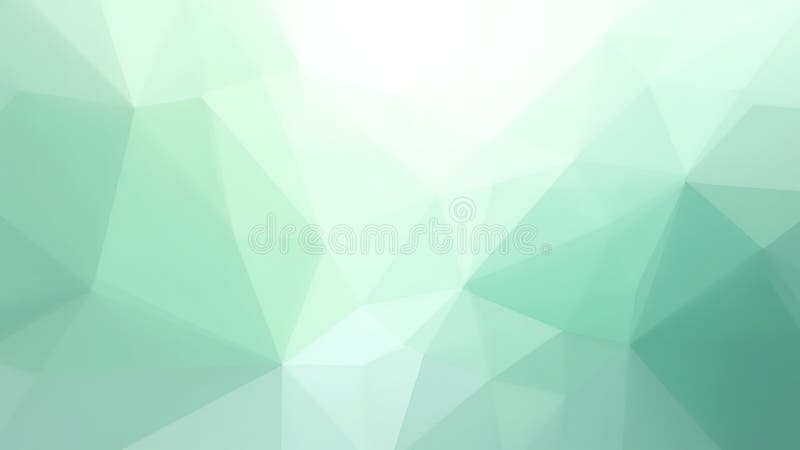 Soft Abstract Green Triangles Background for Creative Projects Stock ...