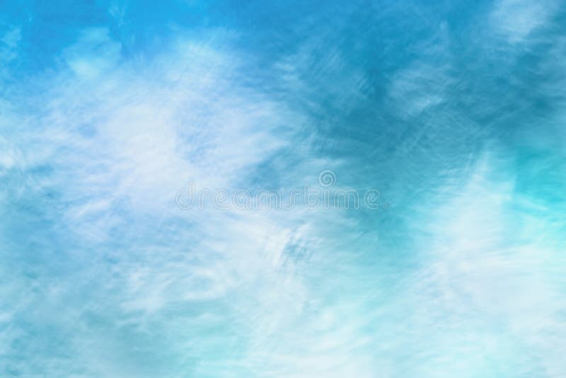 Soft Abstract Light-blue Background, Defocused Sky Stock Photo - Image ...