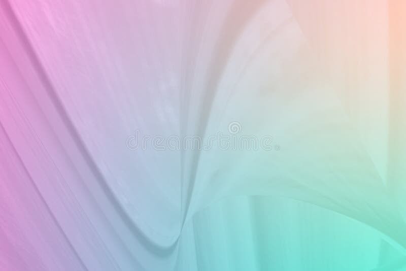 Soft Abstract Multi Color Curve Shape on Background Fabric. Beauty ...