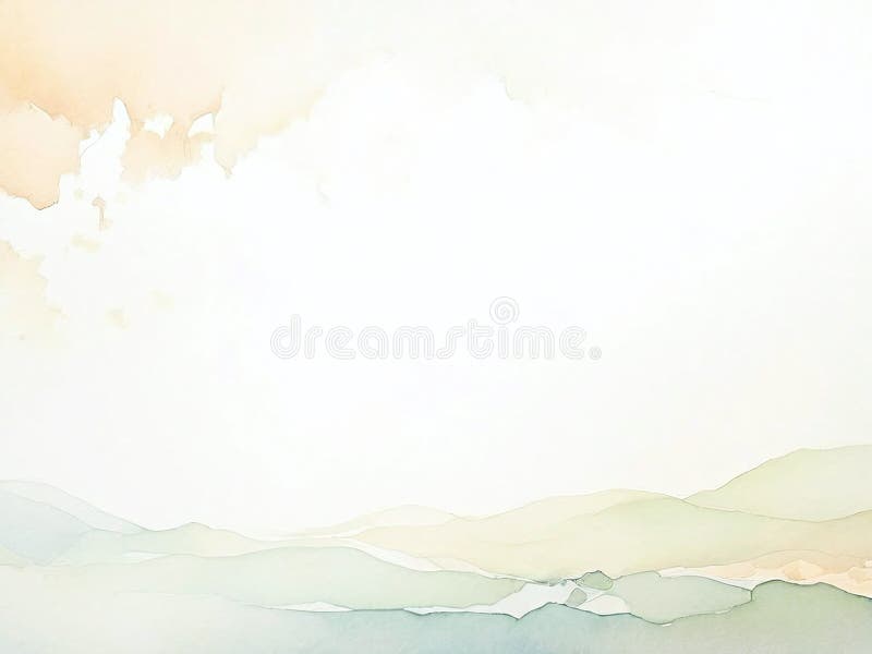 Soft Abstract Pastel Watercolor Texture, Calming, Abstract Background ...