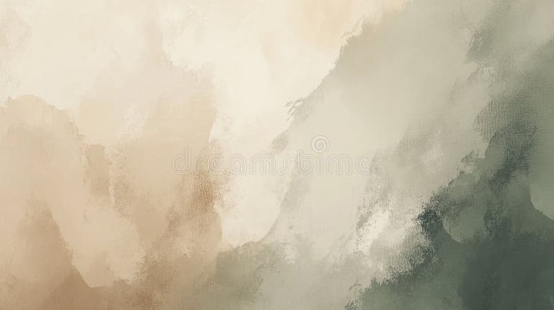 Soft Abstract Watercolor Background in Soothing Earth Tones Stock ...