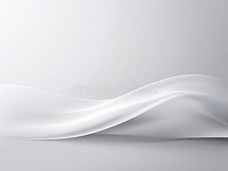 Soft Abstract White Background with Flowing Wave Pattern JPG Stock ...