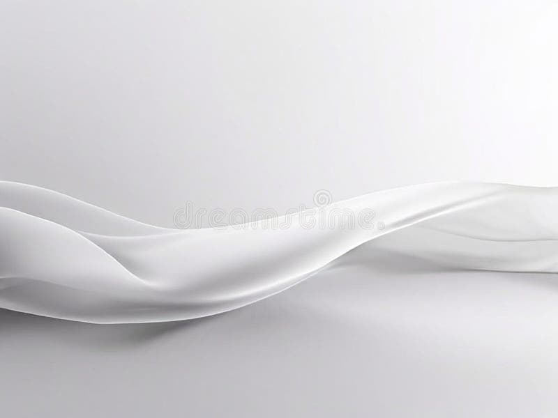 Soft Abstract White Background with Flowing Wave Pattern JPG Stock ...