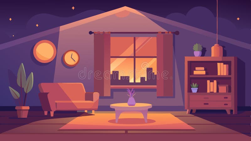 Soft Ambient Lighting Gives the Room a Warm and Inviting Atmosphere ...