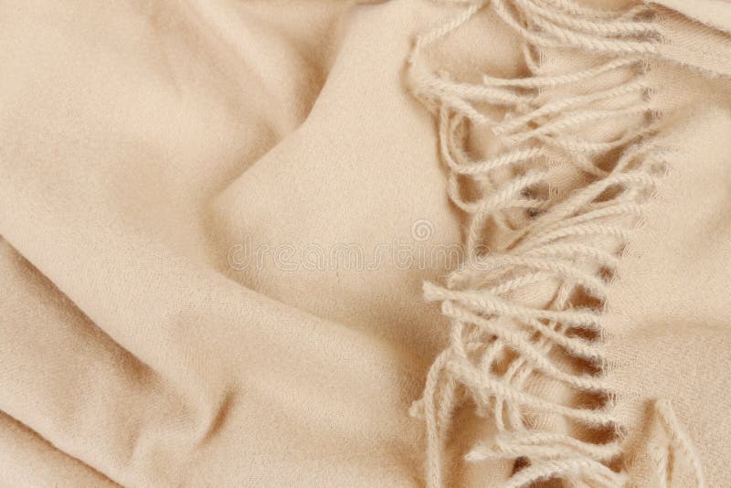 A Soft Beige Blanket Background Stock Image - Image of background ...