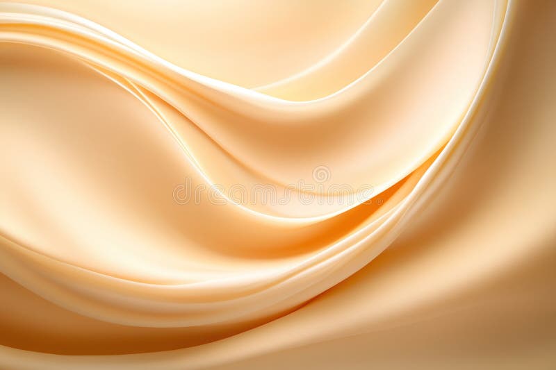 Soft Beige Satin Swirls: Abstract Background Texture for Product ...