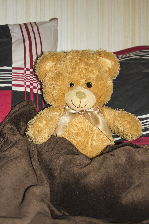 Soft beige teddy bear stock photo. Image of bauble, tender - 67535254