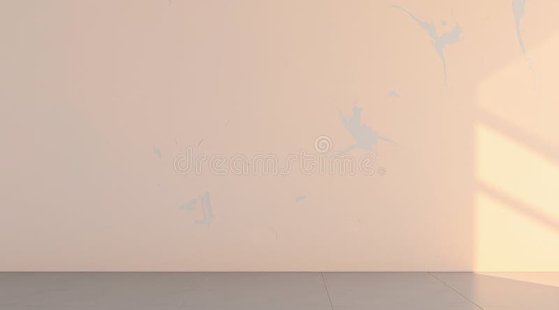 Soft Beige Wall with Gentle Shadows, Minimalist and Serene Interior ...