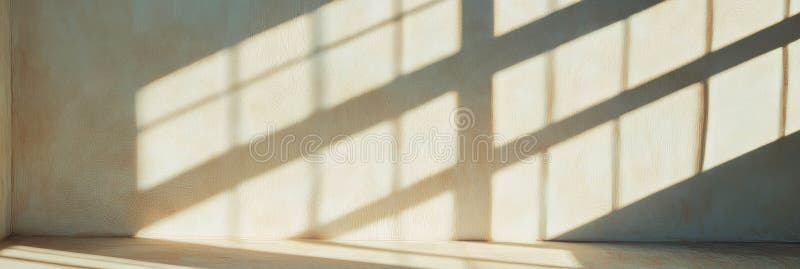 Soft Beige Wall Texture with Shadow Patterns for Interior Design ...