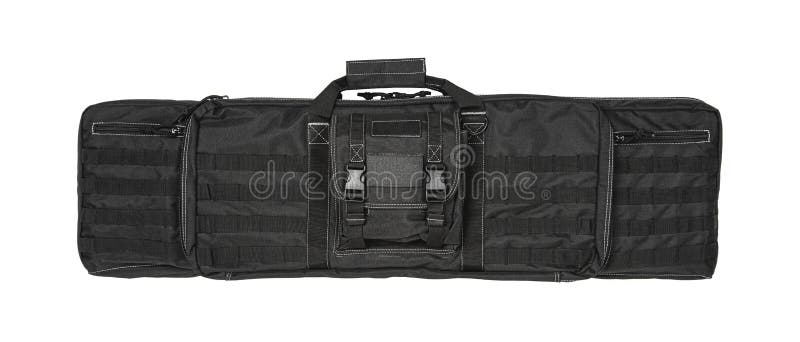 Soft Black Weapon Case with Extra Pockets. Bag for Storing and ...