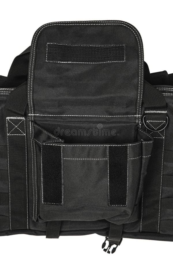 Soft Black Weapon Case with Extra Pockets. Bag for Storing and ...