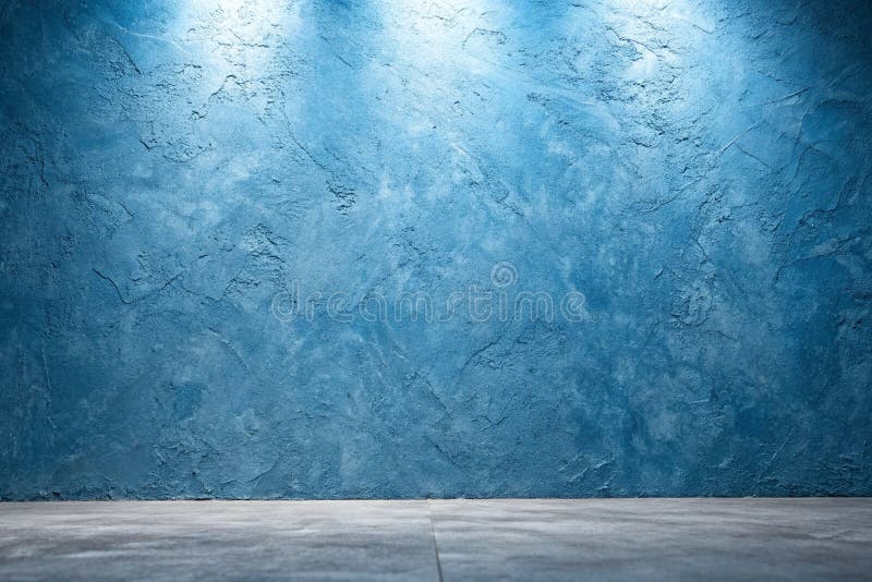 Blue Abstract Background with Light Reflex Stock Illustration ...