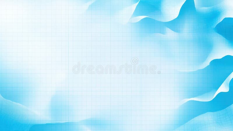Soft Blue Abstract Background with Gentle Waves and Grid Pattern Stock ...