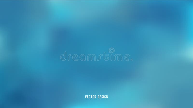 Soft Blue Abstract Blurred Background Vector Stock Vector ...