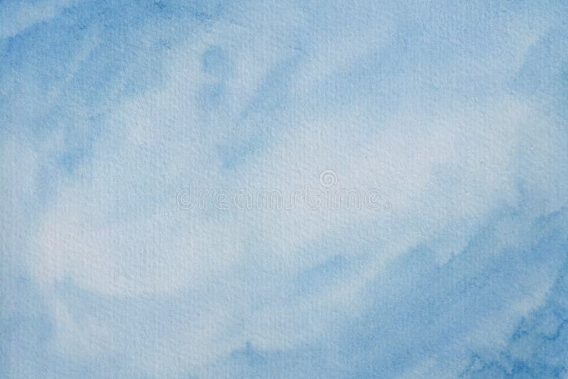 Soft Blue Abstract Watercolor Background Stock Photo - Image of paint ...