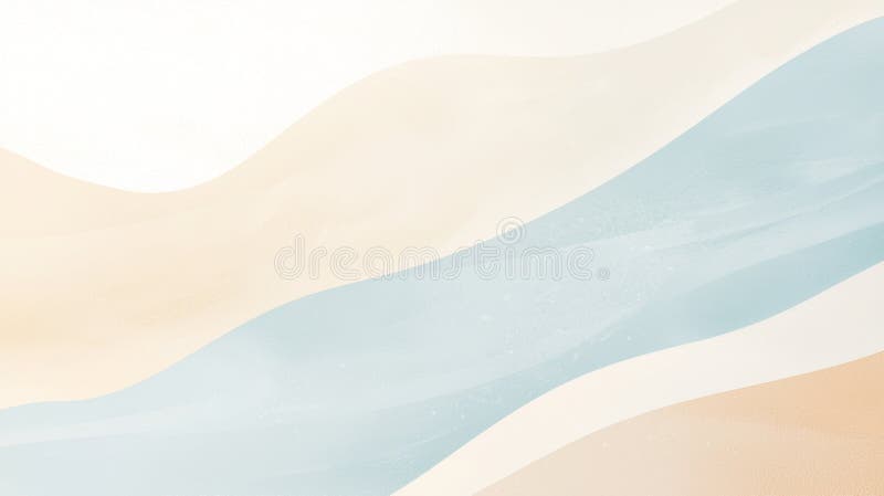 Soft Blue and Beige Gradients Blend Seamlessly, Creating a Calming ...