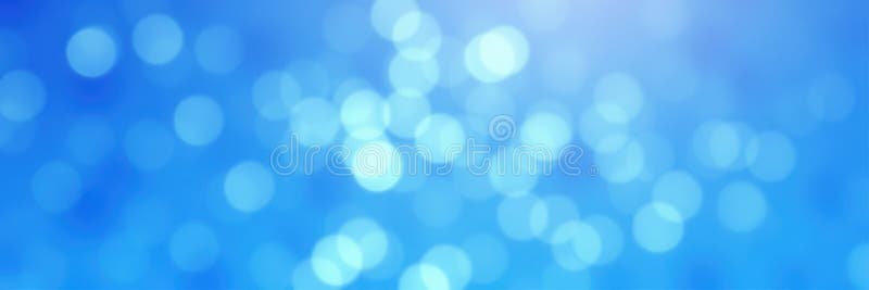 Soft Blue Bokeh Lights Create a Serene Atmosphere in a Tranquil Setting ...