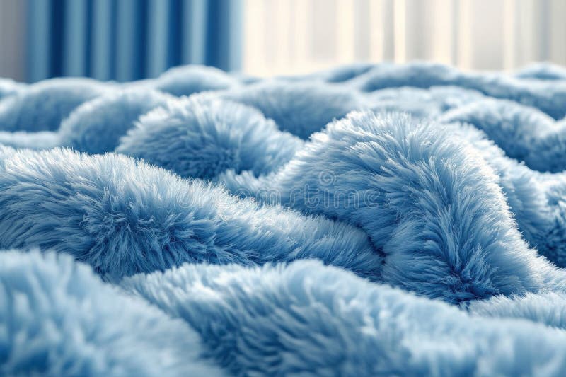 A Soft Blue Fabric Background that Adds Texture and Comfort To Designs ...