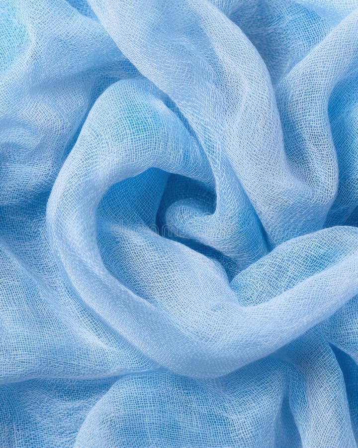 Soft Blue Fabric Texture Background Stock Illustration - Illustration ...