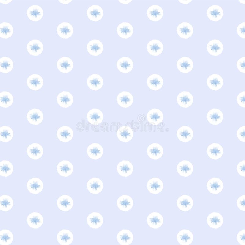 Soft Blue Freehand Cross on White Circle Pattern Background Stock ...