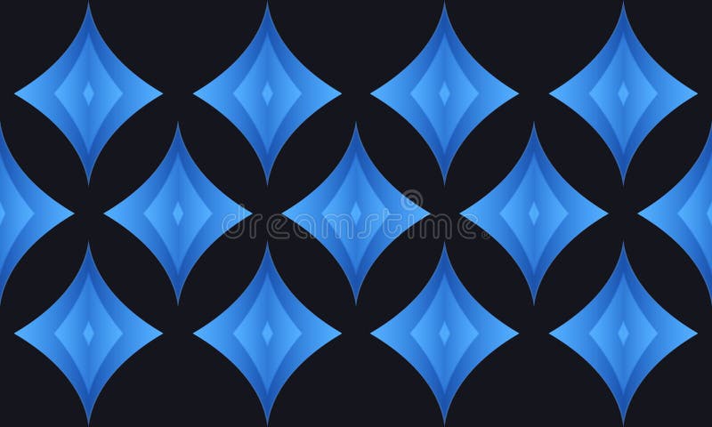 Soft Blue Light Pattern on Dark Background. Stock Vector - Illustration ...