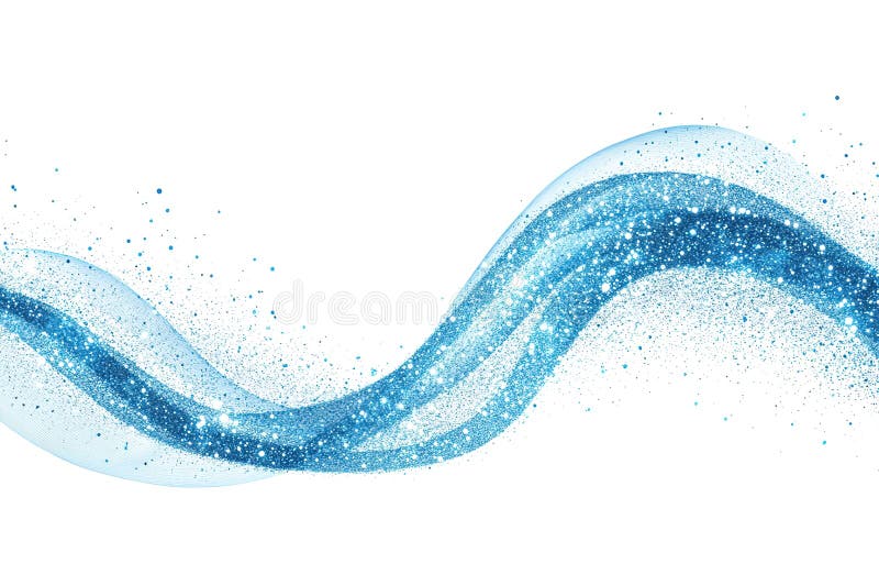Blue Dust Powder Trace Movement Motion Effect Stock Illustrations – 2 ...