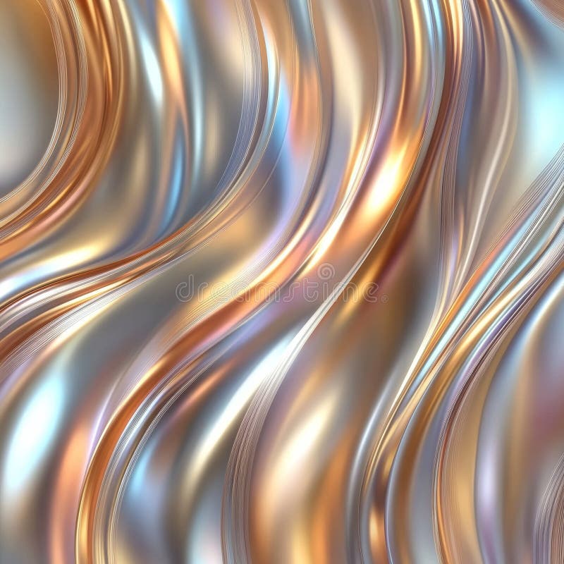 With a Soft Blue and Peach Background, the Elegant Seamless Repeat is ...