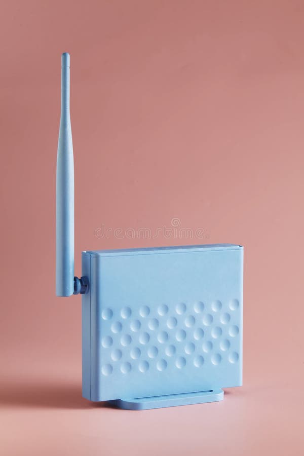 A soft blue router stock image. Image of icon, reuters - 305404733