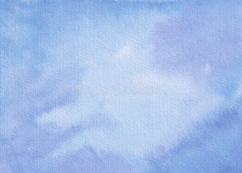 Soft Blue Watercolor Abstract Background Stock Image - Image of paper ...