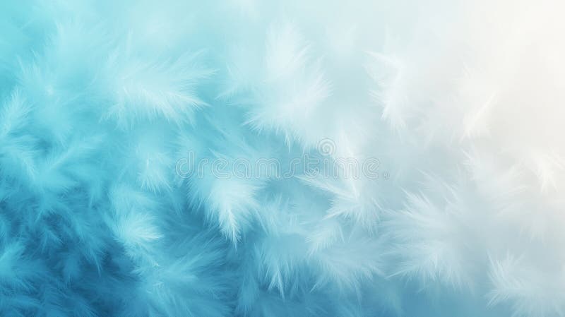 Soft Blue and White Abstract Background with Delicate Frost Like ...