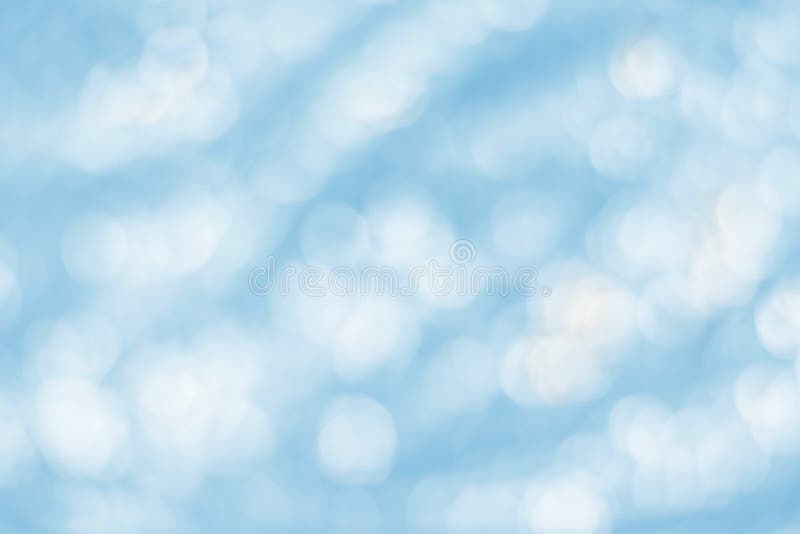 Soft Blue and White Bokeh Abstract Background Stock Image - Image of ...