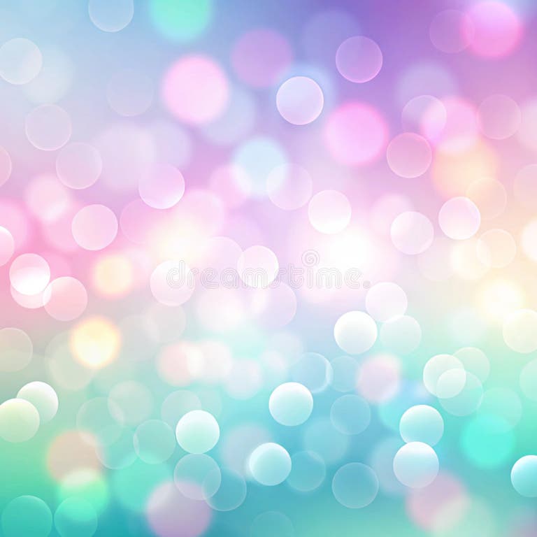 Soft Blurred Background Blur Lights Solid Pastel Plain Background ...