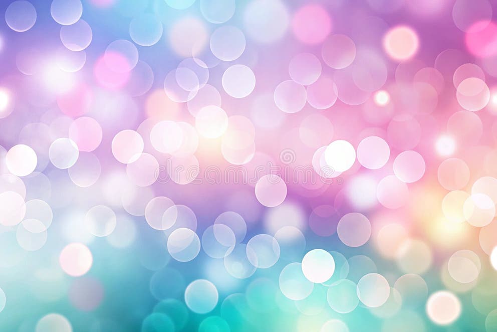Soft Blurred Background Blur Lights Solid Pastel Plain Background ...