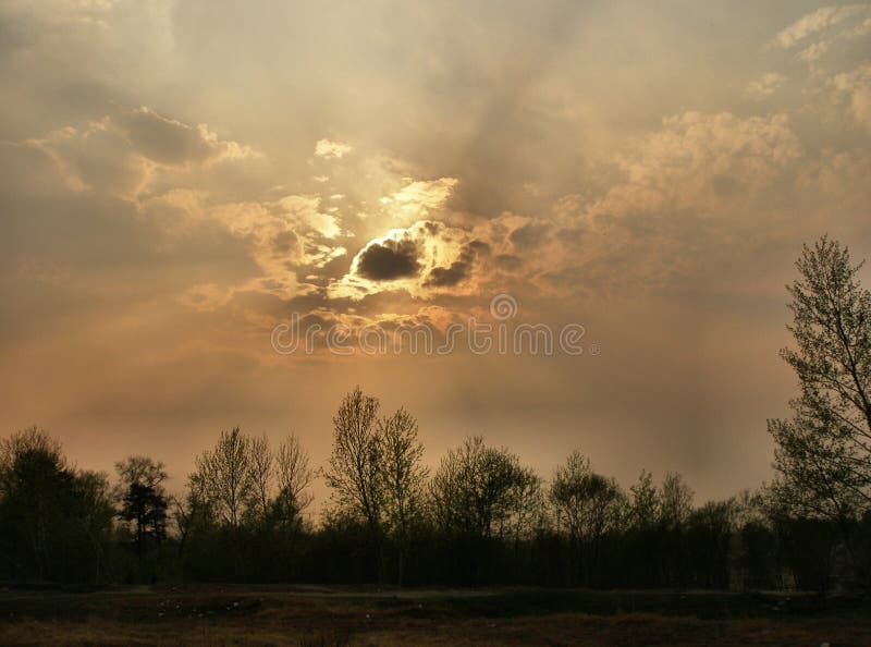 Divine Sunrise stock photo. Image of nature, clouds, water - 3346626