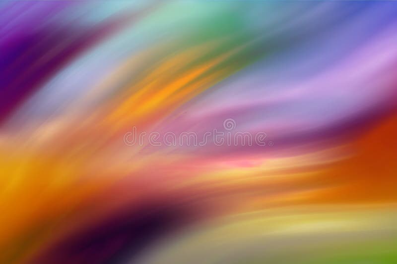 Soft Blurred and Dynamic Colorful Background Stock Illustration ...