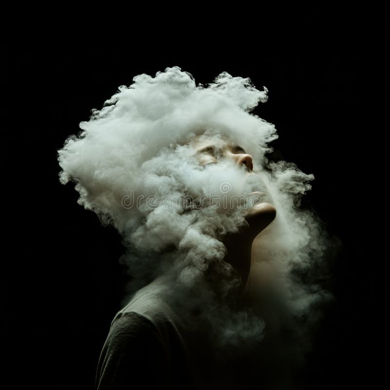 Soft Blurred Edges of Clouds Creating a Dreamy Ethereal Atmosphere ...