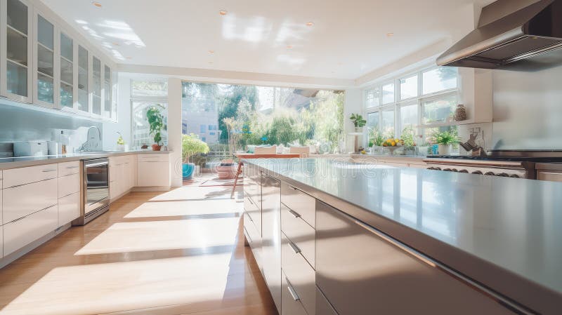 Soft Blurred House Interior Windows Stock Illustration - Illustration ...