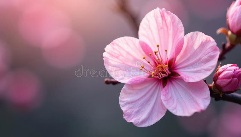 Soft Blush Sakura, Overlapping Petals, Subtle Gradients , Elegant ...
