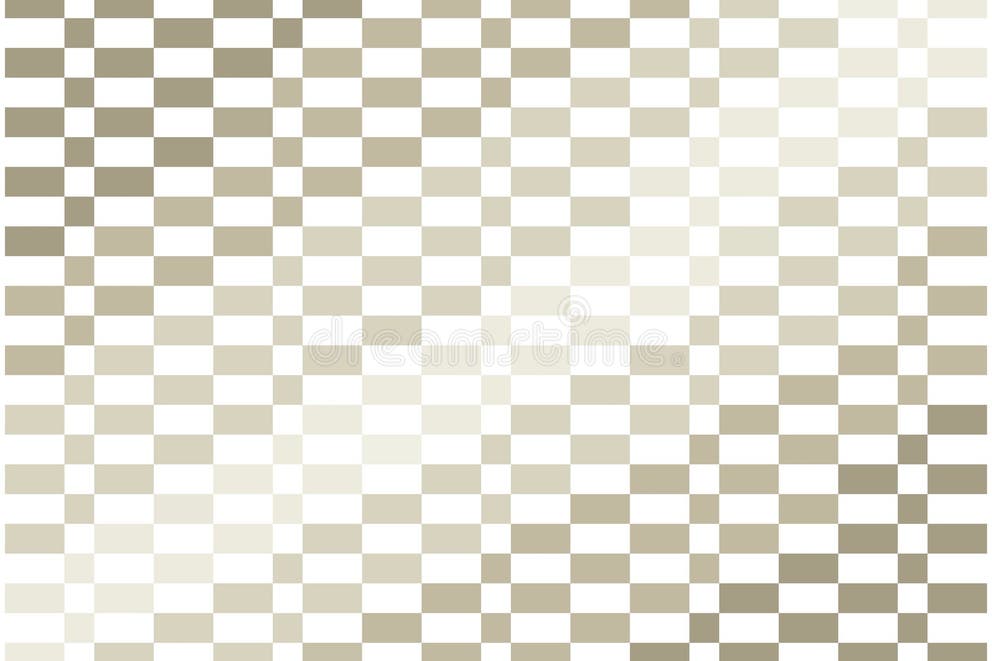 Soft Brown and Beige Checkerboard Pixel Pattern with a Gradient Square ...