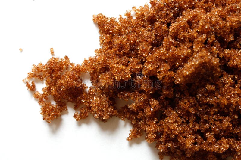 Soft brown sugar stock image. Image of heap, isolated - 10787333