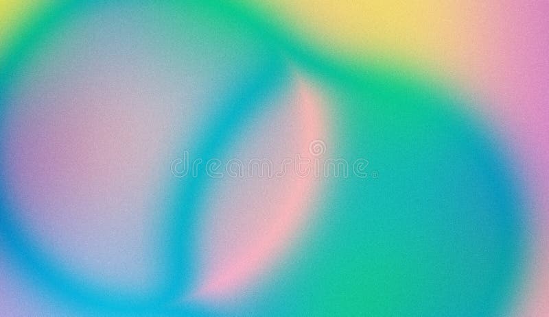 Soft and Calming Grainy Gradient with Pastel Hues Stock Illustration ...