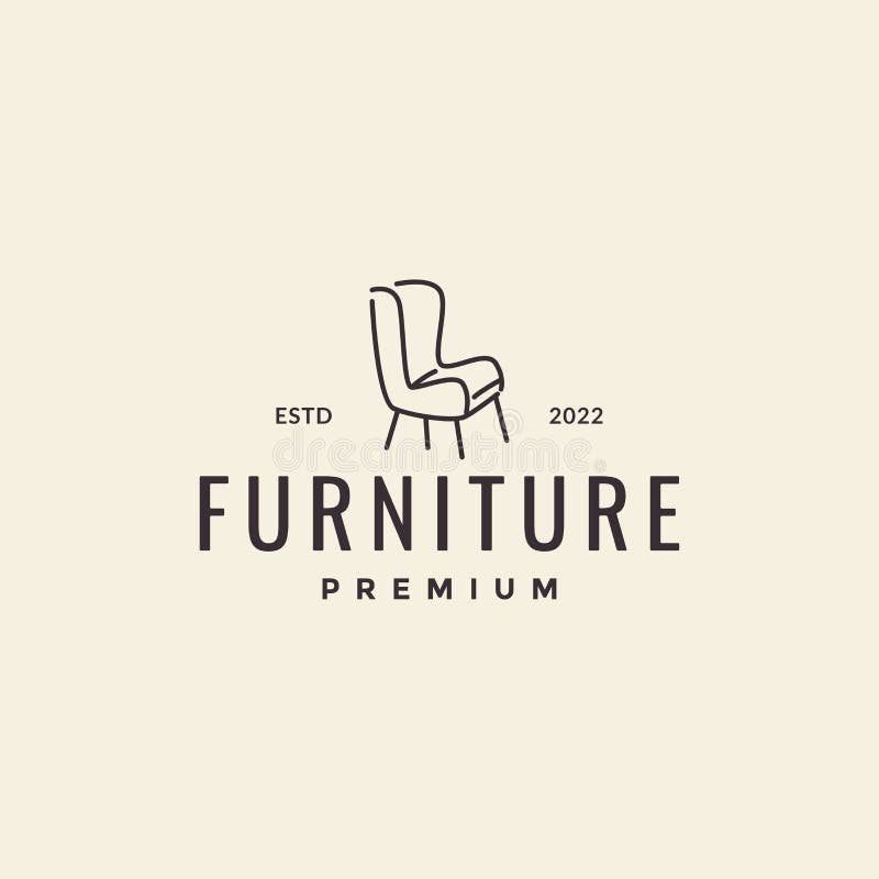 Classic Wood Chair Logo Stock Illustrations – 1,359 Classic Wood Chair ...