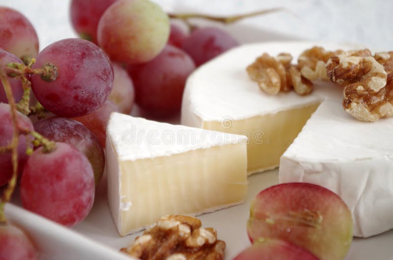 Soft cheese stock image. Image of nuts, gourmet, eating - 62807913