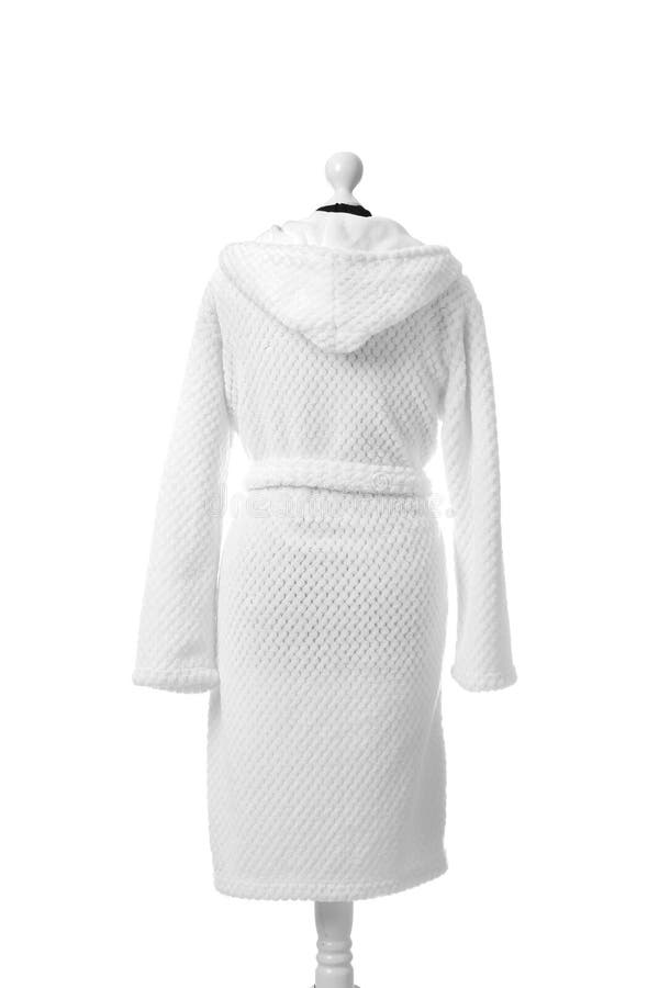 163 Female Bathrobe Back View White Background Stock Photos - Free ...
