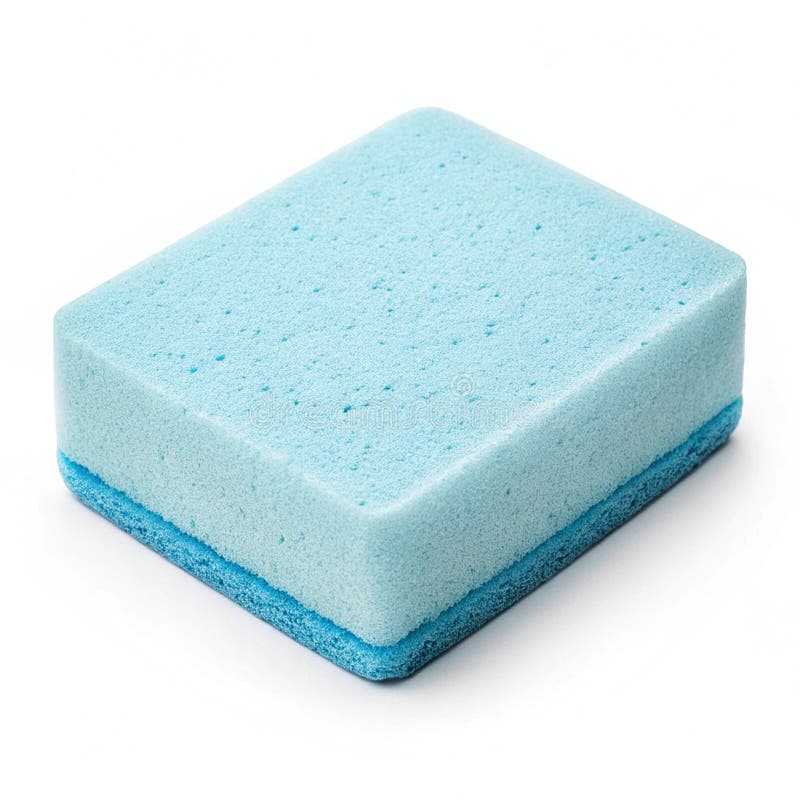 Soft Cleaning Sponge Square Shape Stock Illustration - Illustration of ...