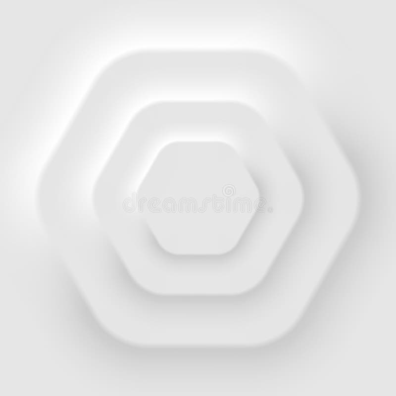 Soft, Clear and Simple Futuristic Neumorphism Shape Elements Design ...