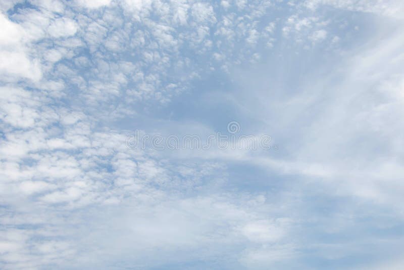 Soft Cloud with Blue Sky Background. Stock Image - Image of beautiful ...