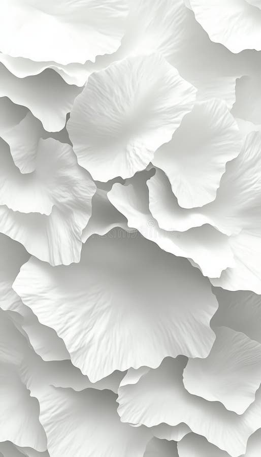 Soft Cloud White Texture Pattern Background 3D Low Profile, Delicate ...